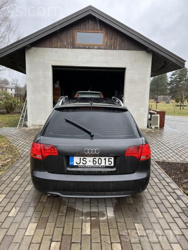 Black Audi A4 2007 in Riga, with an engine capacity of 2.00 L and mileage of 470 thousand km for 1650 €, photo 5 on AUTOMOTO.COM.LV