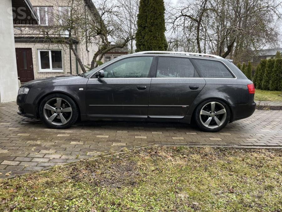 Black Audi A4 2007 in Riga, with an engine capacity of 2.00 L and mileage of 470 thousand km for 1650 €, photo 7 on AUTOMOTO.COM.LV