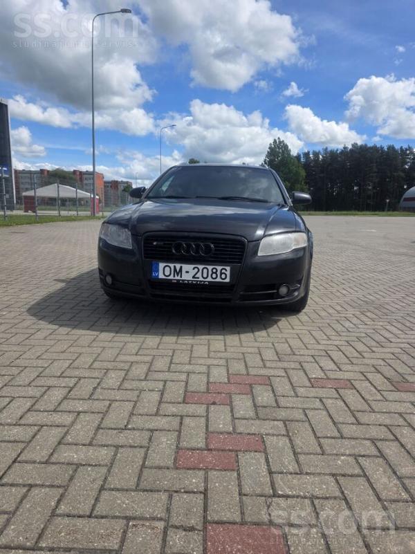 Black Audi A4 2007 in Valmiera, with an engine capacity of 2.00 L and mileage of 407 thousand km for 2800 €, photo 5 on AUTOMOTO.COM.LV