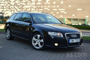 Black Audi A4 2007 in Jelgava, with an engine capacity of 2.00 L and mileage of 0 thousand km for 4390 €, photo  on AUTOMOTO.COM.LV