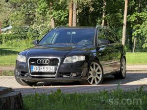 Black Audi A4 2007 in Riga, with an engine capacity of 3.00 L and mileage of 356 thousand km for 3800 €, photo  on AUTOMOTO.COM.LV