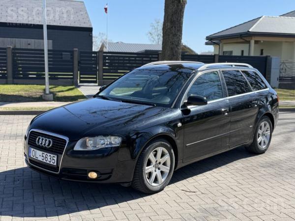 Melns Audi A4 2007 Valmiera, ar dzinēja tilpumu 2.00 L un nobraukumu 402 tūkst. km par 2990 €, foto 1 vietnē AUTOMOTO.COM.LV