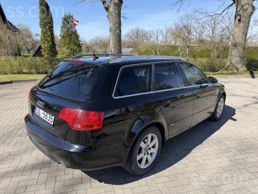 Melns Audi A4 2007 Valmiera, ar dzinēja tilpumu 2.00 L un nobraukumu 402 tūkst. km par 2990 €, foto 6 vietnē AUTOMOTO.COM.LV