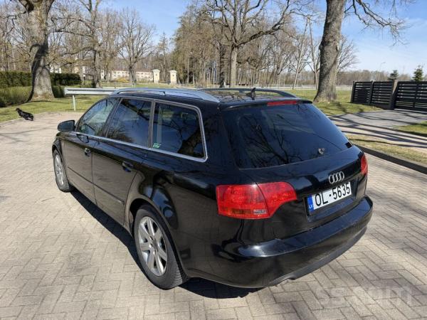 Melns Audi A4 2007 Valmiera, ar dzinēja tilpumu 2.00 L un nobraukumu 402 tūkst. km par 2990 €, foto 6 vietnē AUTOMOTO.COM.LV