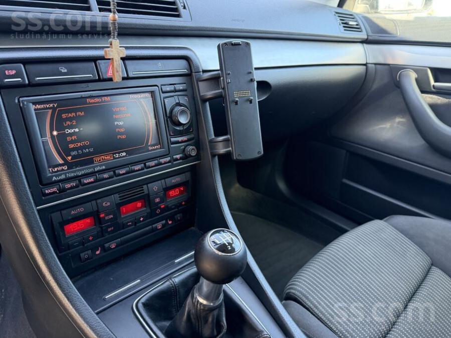 Melns Audi A4 2007 Valmiera, ar dzinēja tilpumu 2.00 L un nobraukumu 402 tūkst. km par 2990 €, foto 10 vietnē AUTOMOTO.COM.LV