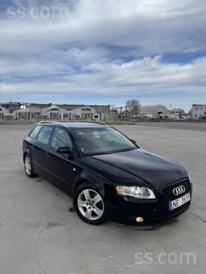 Black Audi A4 2007 in Liepaja, with an engine capacity of 2.00 L and mileage of 0 thousand km for 1500 €, photo  on AUTOMOTO.COM.LV