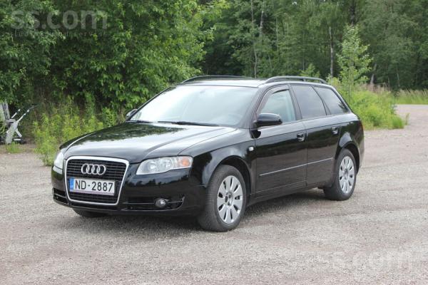 Black Audi A4 2007 in Bauska, with an engine capacity of 2.00 L and mileage of 385 thousand km for 2850 €, photo 2 on AUTOMOTO.COM.LV