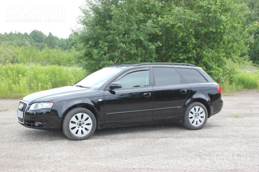 Black Audi A4 2007 in Bauska, with an engine capacity of 2.00 L and mileage of 385 thousand km for 2850 €, photo 4 on AUTOMOTO.COM.LV