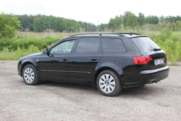 Black Audi A4 2007 in Bauska, with an engine capacity of 2.00 L and mileage of 385 thousand km for 2850 €, photo 4 on AUTOMOTO.COM.LV