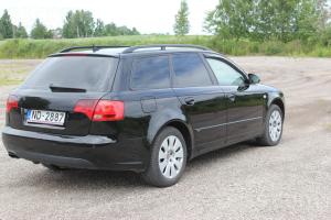 Black Audi A4 2007 in Bauska, with an engine capacity of 2.00 L and mileage of 385 thousand km for 2850 €, photo 6 on AUTOMOTO.COM.LV