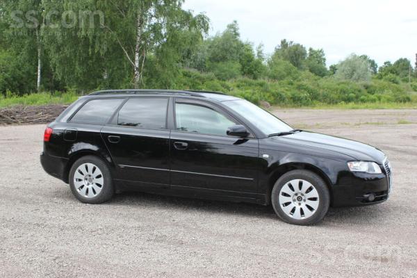 Black Audi A4 2007 in Bauska, with an engine capacity of 2.00 L and mileage of 385 thousand km for 2850 €, photo 6 on AUTOMOTO.COM.LV