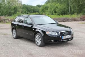 Black Audi A4 2007 in Bauska, with an engine capacity of 2.00 L and mileage of 385 thousand km for 2850 €, photo 8 on AUTOMOTO.COM.LV