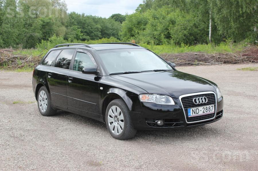 Black Audi A4 2007 in Bauska, with an engine capacity of 2.00 L and mileage of 385 thousand km for 2850 €, photo 8 on AUTOMOTO.COM.LV