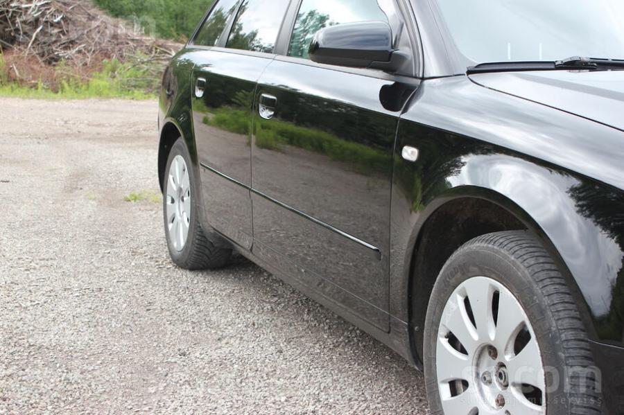 Black Audi A4 2007 in Bauska, with an engine capacity of 2.00 L and mileage of 385 thousand km for 2850 €, photo 9 on AUTOMOTO.COM.LV