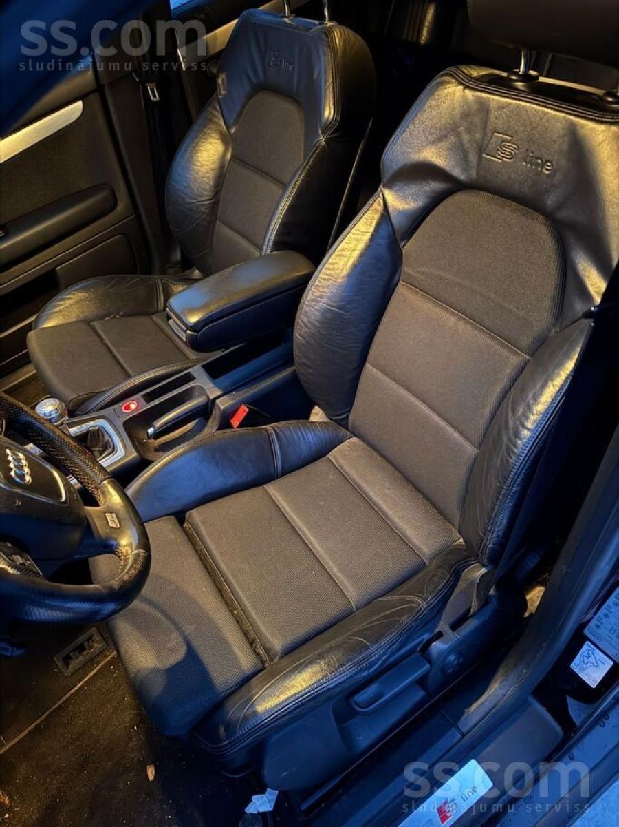 Melns Audi A4 2007 Rīga, ar dzinēja tilpumu 2.00 L un nobraukumu 324 tūkst. km par 1500 €, foto 6 vietnē AUTOMOTO.COM.LV