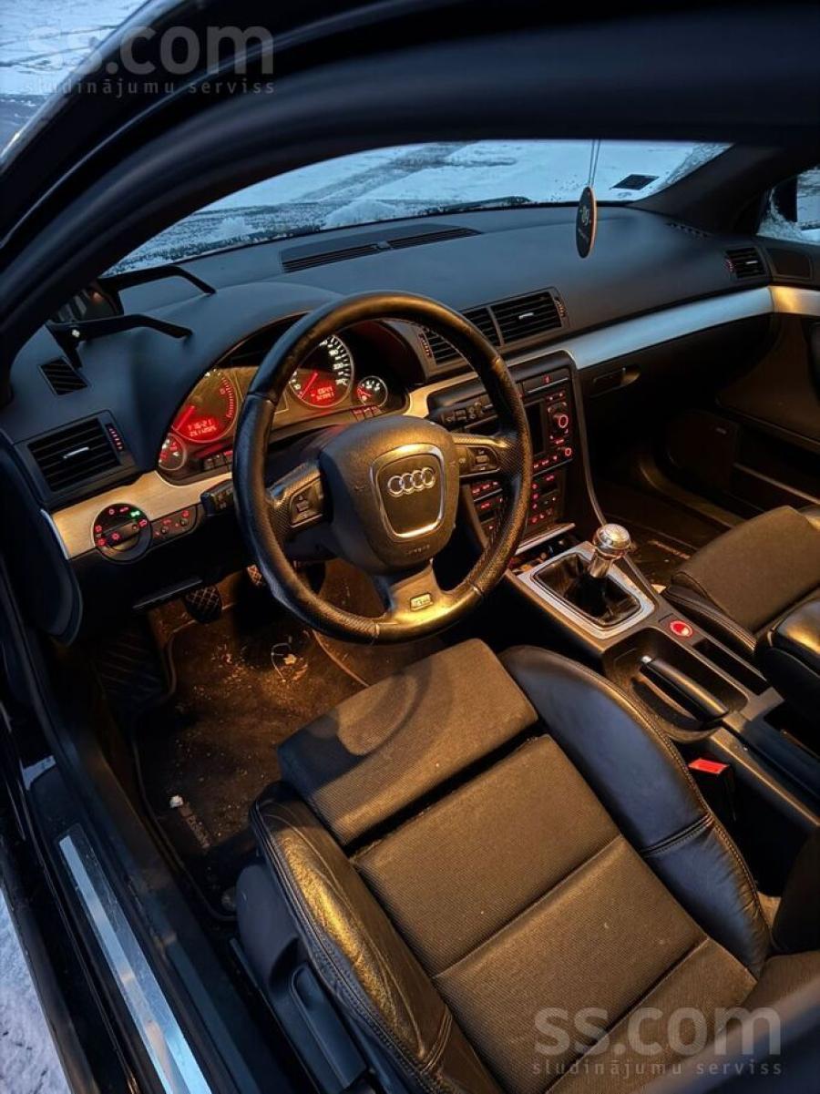 Melns Audi A4 2007 Rīga, ar dzinēja tilpumu 2.00 L un nobraukumu 324 tūkst. km par 1500 €, foto 11 vietnē AUTOMOTO.COM.LV