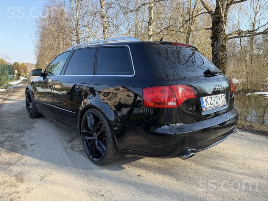 Black Audi A4 2007 in Bauska, with an engine capacity of 3.00 L and mileage of 280 thousand km for 5500 €, photo 4 on AUTOMOTO.COM.LV