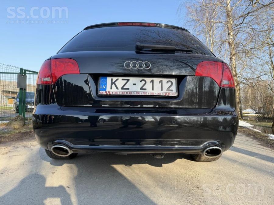 Black Audi A4 2007 in Bauska, with an engine capacity of 3.00 L and mileage of 280 thousand km for 5500 €, photo 6 on AUTOMOTO.COM.LV