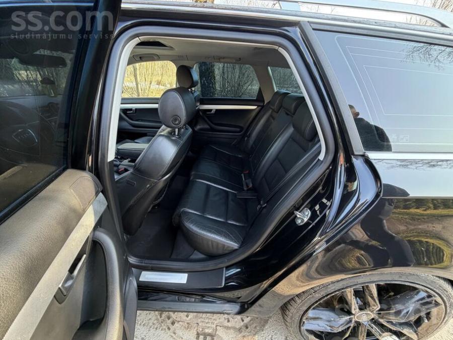 Black Audi A4 2007 in Bauska, with an engine capacity of 3.00 L and mileage of 280 thousand km for 5500 €, photo 10 on AUTOMOTO.COM.LV