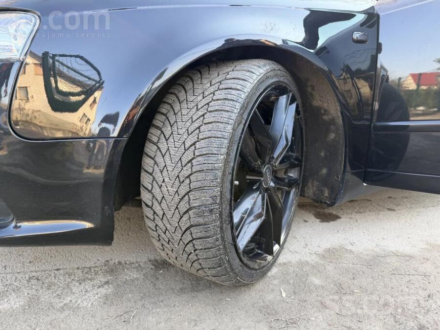 Black Audi A4 2007 in Bauska, with an engine capacity of 3.00 L and mileage of 280 thousand km for 5500 €, photo 16 on AUTOMOTO.COM.LV