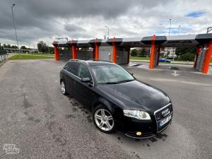 Black Audi A4 2007 in Siauliai, with an engine capacity of 2.00 L and mileage of 370 thousand km for 2200 €, photo  on AUTOMOTO.COM.LV