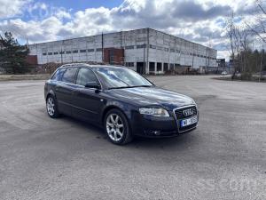 Black Audi A4 2007 in Daugavpils, with an engine capacity of 2.70 L and mileage of 408 thousand km for 2750 €, photo 3 on AUTOMOTO.COM.LV