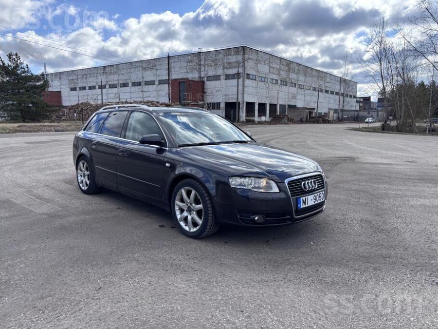 Black Audi A4 2007 in Daugavpils, with an engine capacity of 2.70 L and mileage of 408 thousand km for 2750 €, photo 3 on AUTOMOTO.COM.LV
