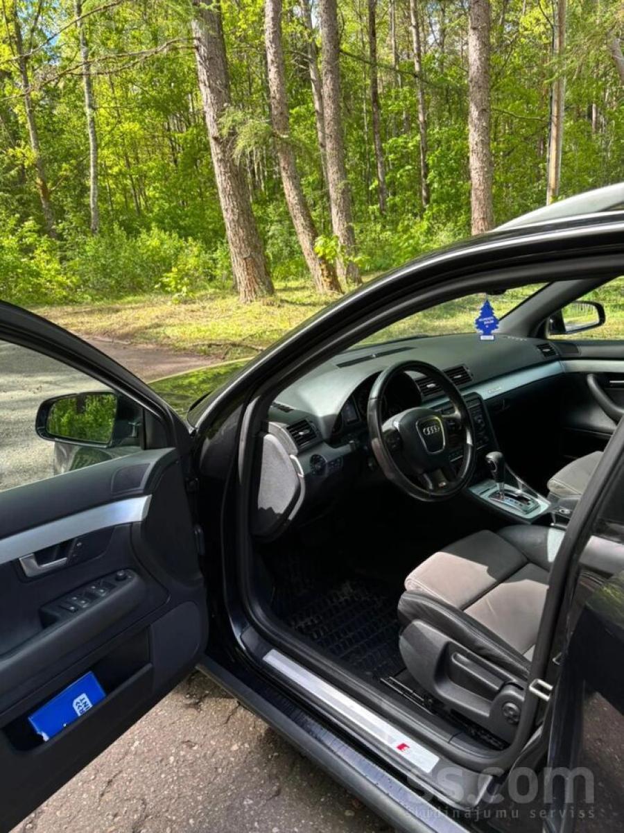 Black Audi A4 2007 in Cesis, with an engine capacity of 3.00 L and mileage of 324 thousand km for 3200 €, photo 8 on AUTOMOTO.COM.LV