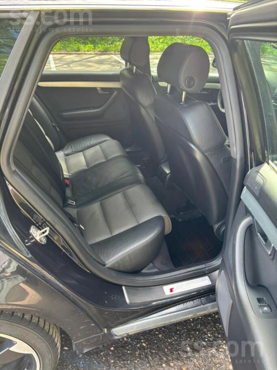 Black Audi A4 2007 in Cesis, with an engine capacity of 3.00 L and mileage of 324 thousand km for 3200 €, photo 11 on AUTOMOTO.COM.LV