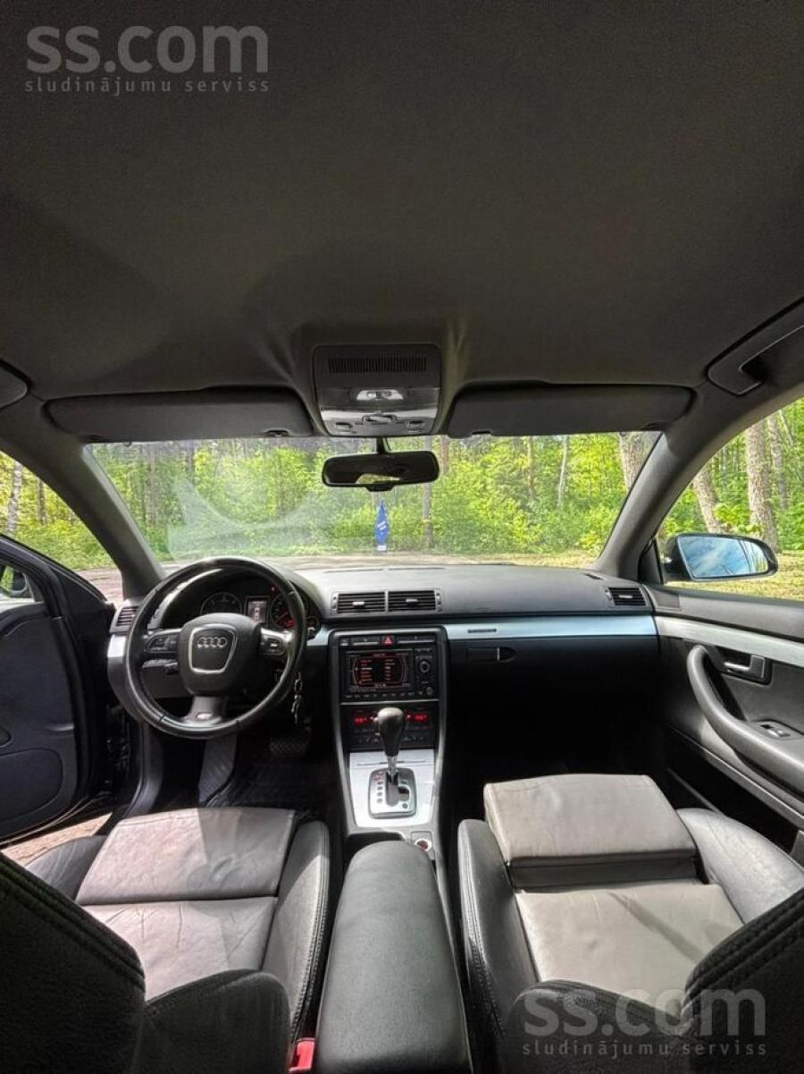 Black Audi A4 2007 in Cesis, with an engine capacity of 3.00 L and mileage of 324 thousand km for 3200 €, photo 12 on AUTOMOTO.COM.LV