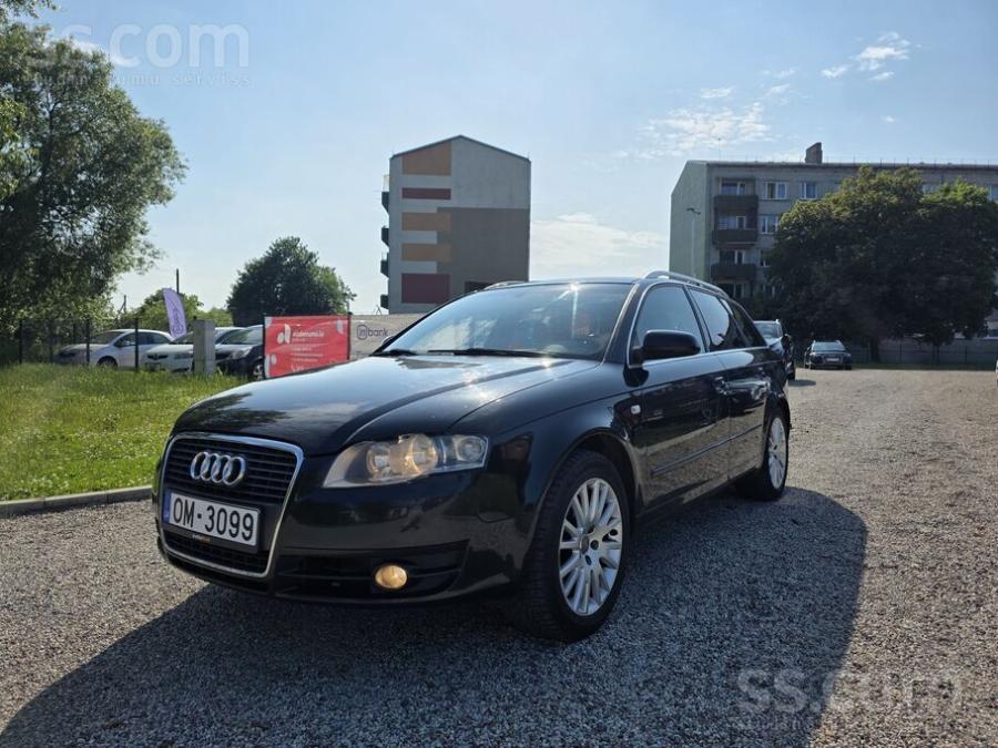 Melns Audi A4 2007 Ventspils, ar dzinēja tilpumu 2.00 L un nobraukumu 311 tūkst. km par 2990 €, foto 1 vietnē AUTOMOTO.COM.LV