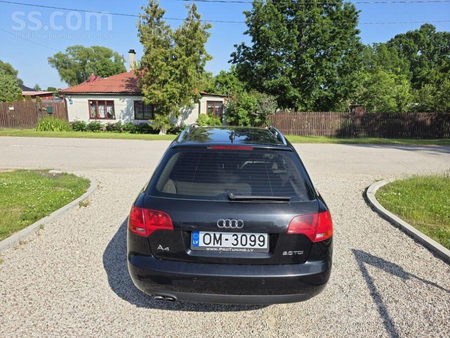 Melns Audi A4 2007 Ventspils, ar dzinēja tilpumu 2.00 L un nobraukumu 311 tūkst. km par 2990 €, foto 8 vietnē AUTOMOTO.COM.LV