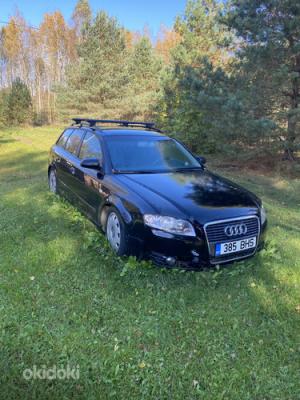 Black Audi A4 2007 in Tartu, with an engine capacity of 1.90 L and mileage of 347 thousand km for 500 €, photo  on AUTOMOTO.COM.LV
