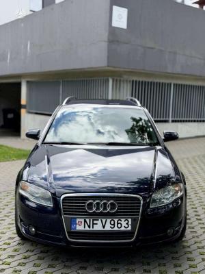 Black Audi A4 2007 in Vilnius, with an engine capacity of 2.00 L and mileage of 285 thousand km for 3450 €, photo 4 on AUTOMOTO.COM.LV