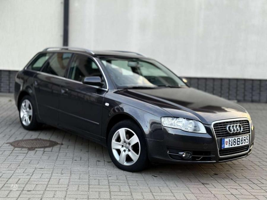 Melns Audi A4 2007 Viļņa, ar dzinēja tilpumu 2.00 L un nobraukumu 298 tūkst. km par 1900 €, foto 3 vietnē AUTOMOTO.COM.LV