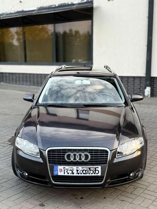 Melns Audi A4 2007 Viļņa, ar dzinēja tilpumu 2.00 L un nobraukumu 298 tūkst. km par 1900 €, foto 3 vietnē AUTOMOTO.COM.LV