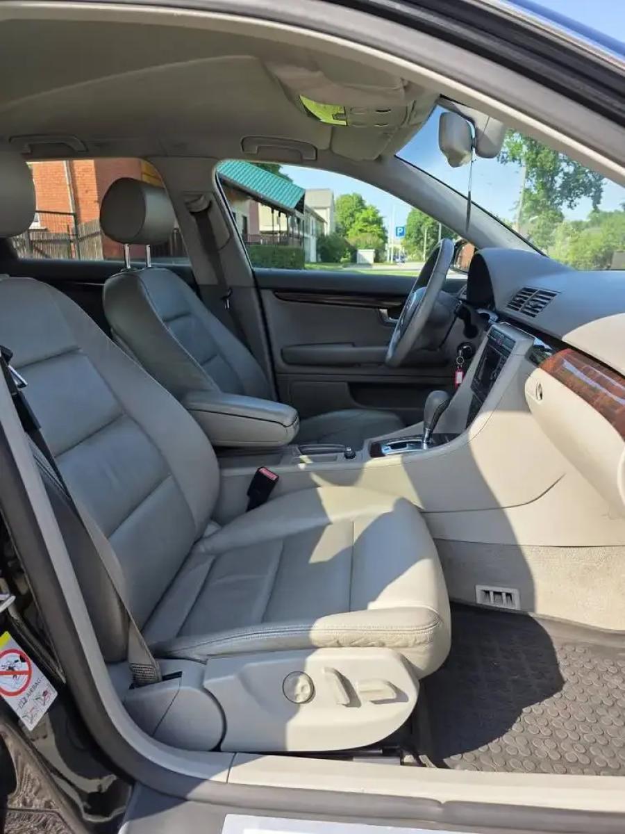 Melns Audi A4 2007 Ventspils, ar dzinēja tilpumu 2.00 L un nobraukumu 311 tūkst. km par 2990 €, foto 14 vietnē AUTOMOTO.COM.LV