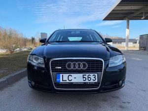 Black Audi A4 2007 in Cesis, with an engine capacity of 2.00 L and mileage of 262 thousand km for 3699 €, photo 6 on AUTOMOTO.COM.LV