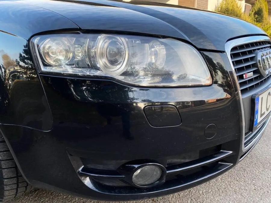 Black Audi A4 2007 in Cesis, with an engine capacity of 2.00 L and mileage of 262 thousand km for 3699 €, photo 7 on AUTOMOTO.COM.LV