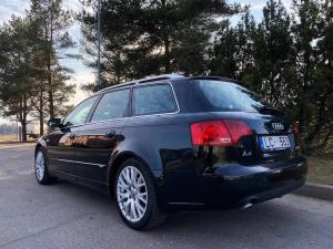Black Audi A4 2007 in Cesis, with an engine capacity of 2.00 L and mileage of 262 thousand km for 3699 €, photo 8 on AUTOMOTO.COM.LV