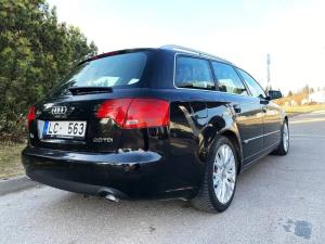 Black Audi A4 2007 in Cesis, with an engine capacity of 2.00 L and mileage of 262 thousand km for 3699 €, photo 10 on AUTOMOTO.COM.LV