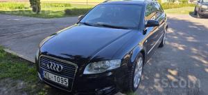 Melns Audi A4 2007 Daugavpils, ar dzinēja tilpumu 2.70 L un nobraukumu 400 tūkst. km par 2000 €, foto  vietnē AUTOMOTO.COM.LV