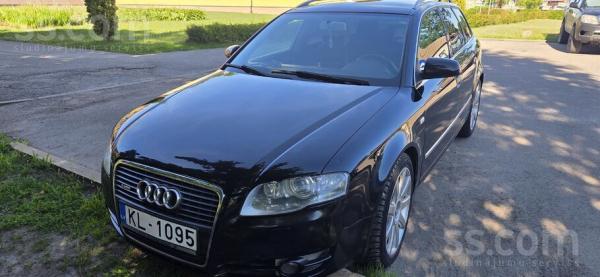 Black Audi A4 2007 in Daugavpils, with an engine capacity of 2.70 L and mileage of 400 thousand km for 2000 €, photo 1 on AUTOMOTO.COM.LV