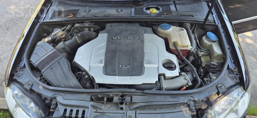 Melns Audi A4 2007 Daugavpils, ar dzinēja tilpumu 2.70 L un nobraukumu 400 tūkst. km par 2000 €, foto 7 vietnē AUTOMOTO.COM.LV
