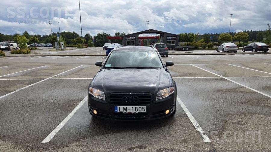 Melns Audi A4 2007 Ogre, ar dzinēja tilpumu 2.00 L un nobraukumu 353 tūkst. km par 1100 €, foto 1 vietnē AUTOMOTO.COM.LV