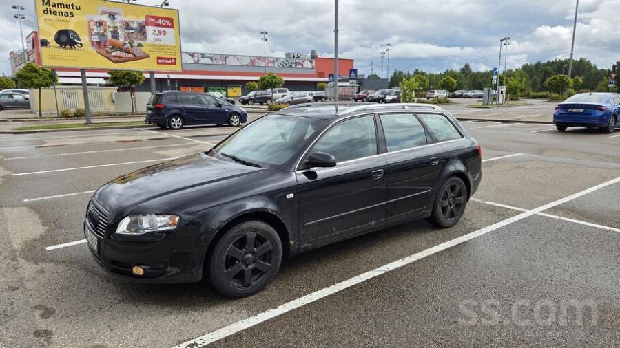 Melns Audi A4 2007 Ogre, ar dzinēja tilpumu 2.00 L un nobraukumu 353 tūkst. km par 1100 €, foto 3 vietnē AUTOMOTO.COM.LV