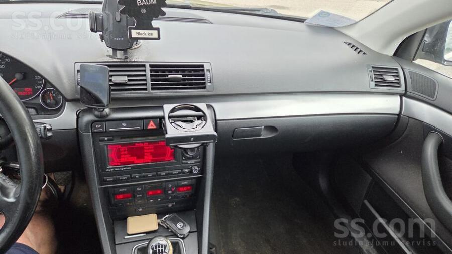 Melns Audi A4 2007 Ogre, ar dzinēja tilpumu 2.00 L un nobraukumu 353 tūkst. km par 1100 €, foto 11 vietnē AUTOMOTO.COM.LV