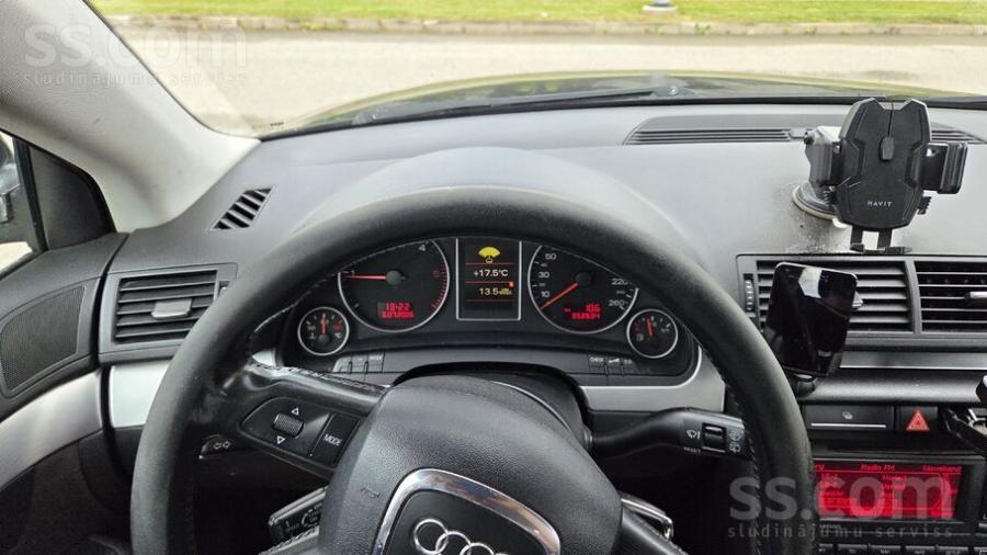 Melns Audi A4 2007 Ogre, ar dzinēja tilpumu 2.00 L un nobraukumu 353 tūkst. km par 1100 €, foto 12 vietnē AUTOMOTO.COM.LV