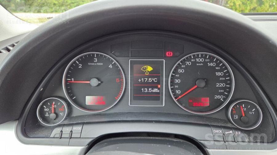 Melns Audi A4 2007 Ogre, ar dzinēja tilpumu 2.00 L un nobraukumu 353 tūkst. km par 1100 €, foto 13 vietnē AUTOMOTO.COM.LV