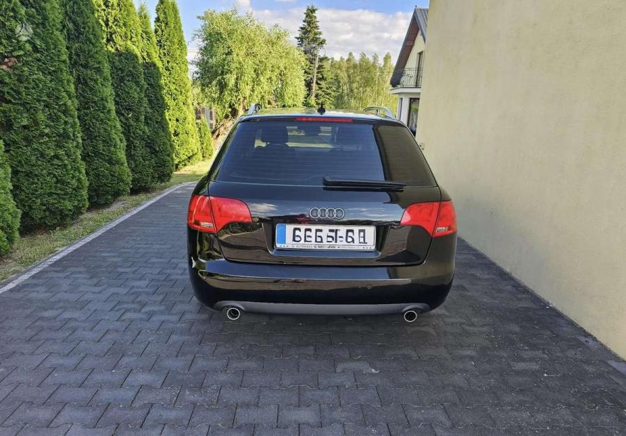 Melns Audi A4 2007 Viļņa, ar dzinēja tilpumu 2.00 L un nobraukumu 299 tūkst. km par 1900 €, foto 6 vietnē AUTOMOTO.COM.LV